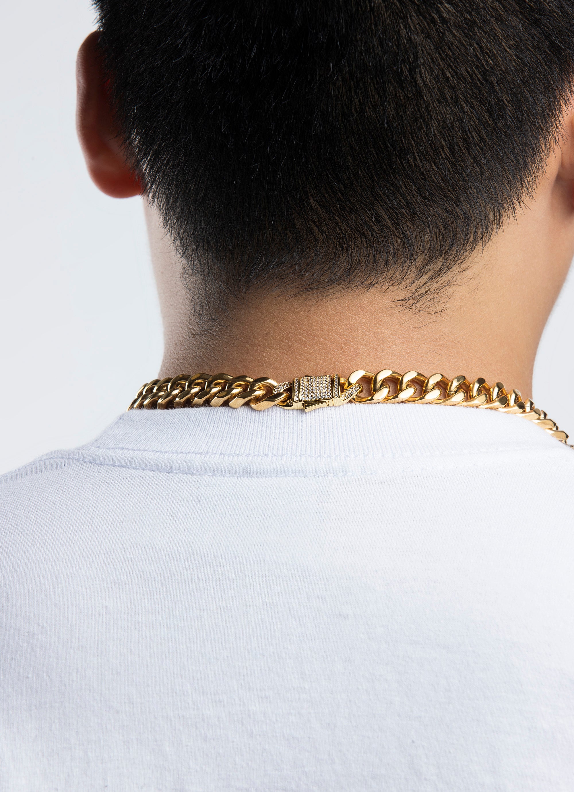 Vendetta 12mm Cuban Chain 60cm 14K Gold